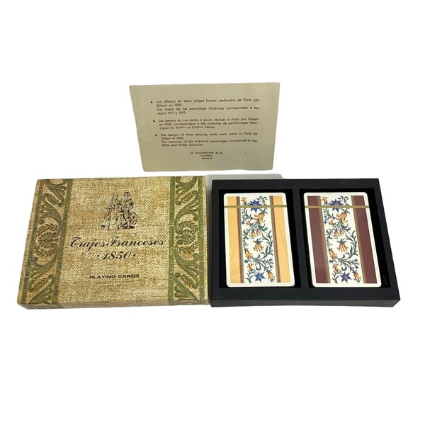 Fournier Cards - Etsy