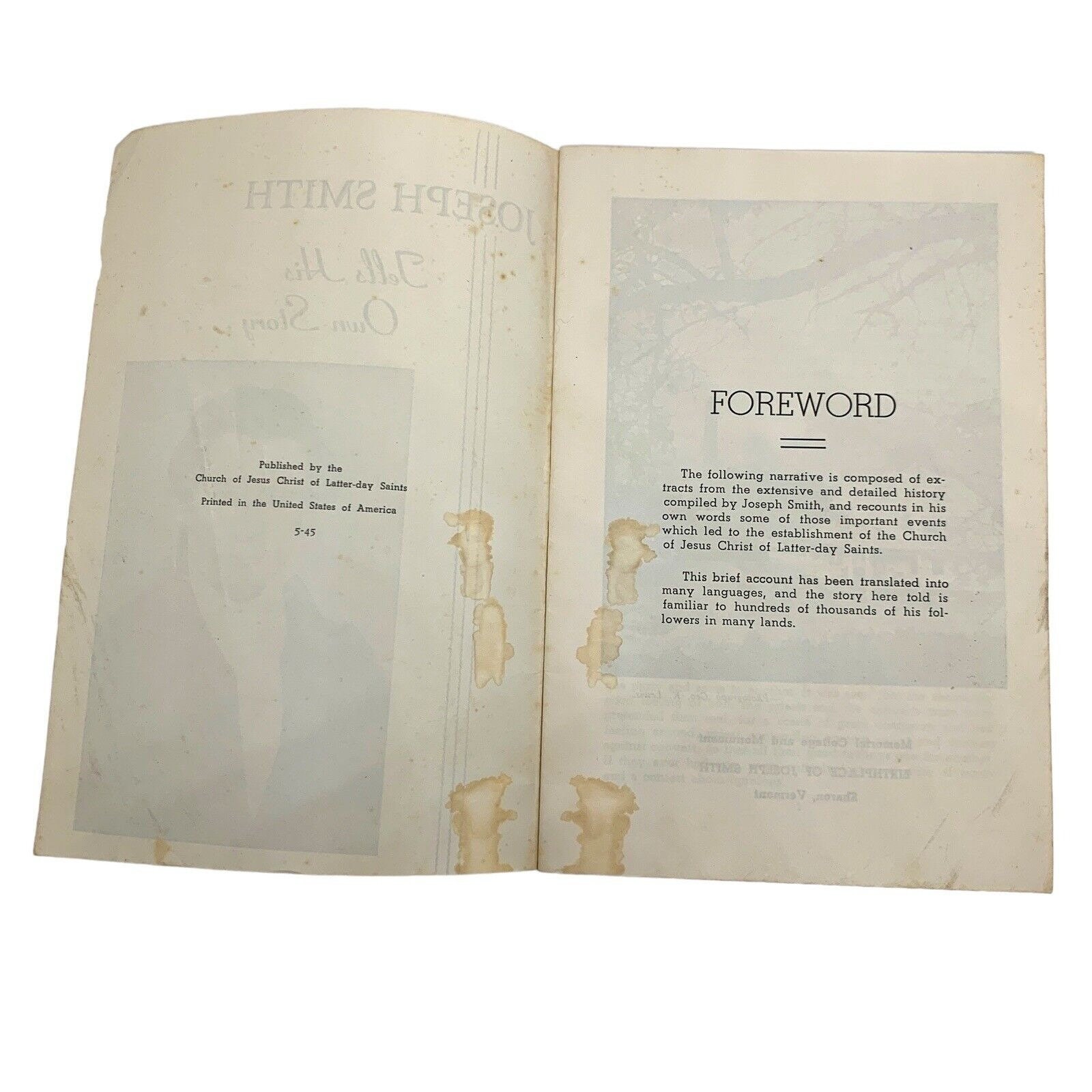 3 VTG Temple Square Joseph Smith Salt Lake City Utah Mormon Booklets ...