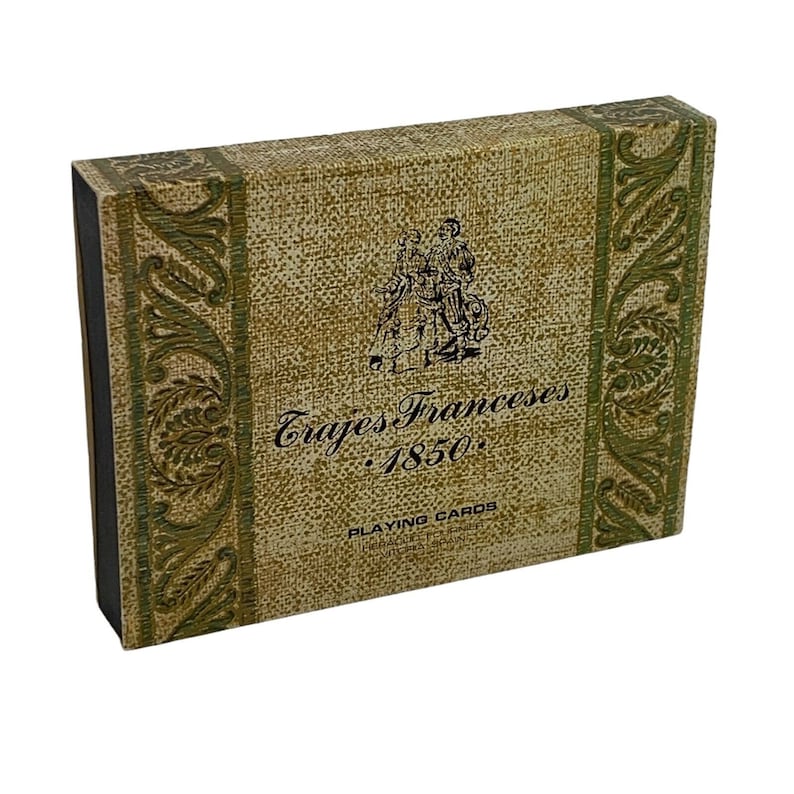 VTG Playing Cards Heraclio Fournier Spain 2 Decks & Box Gilbert Design ...