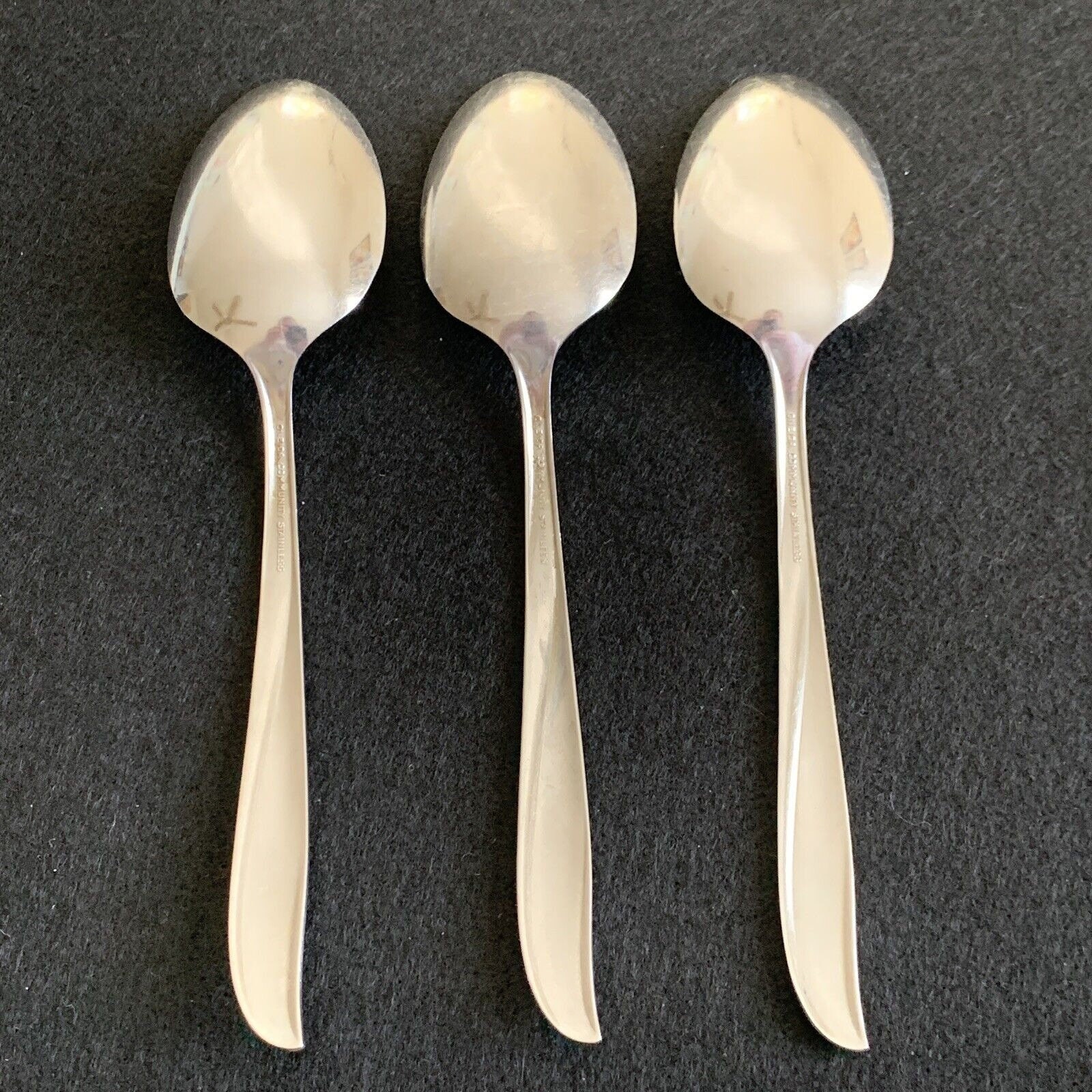 3 Twin Star Oneida Community Flatware Silverware Serving Spoons ...