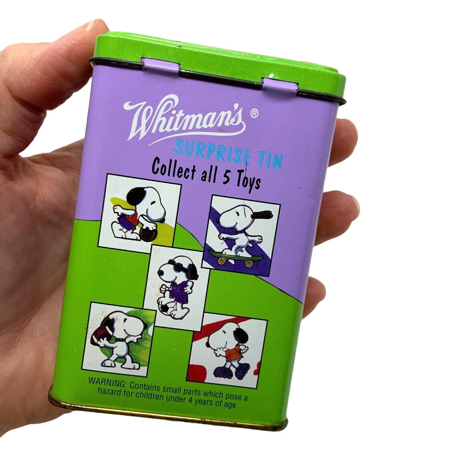 LOT Snoopy Woodstock Peanuts Whitman's Candy Sleigh Coin - Etsy