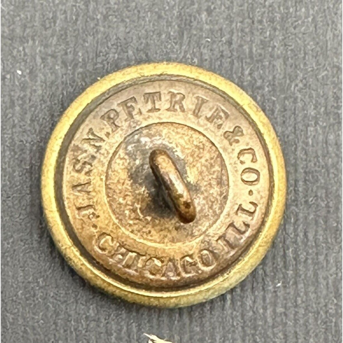 Randn Initials "jasn Petrie & Co" Chicago ILL Button 7/8" - Etsy
