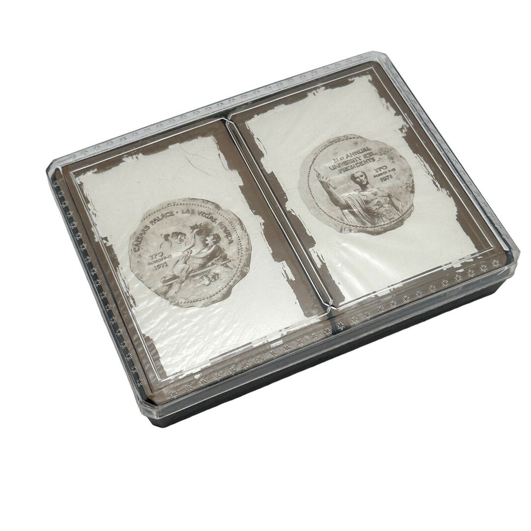 Caesar's Palace YPO 1971 VTG Collectible Playing Card Set Event ...