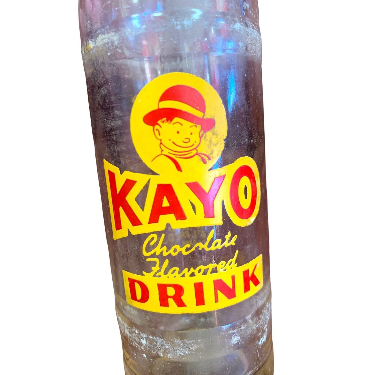 Vintage KAYO Chocolate Flavored Drink Soda Pop Bottle Chicago IL 7 Oz ...