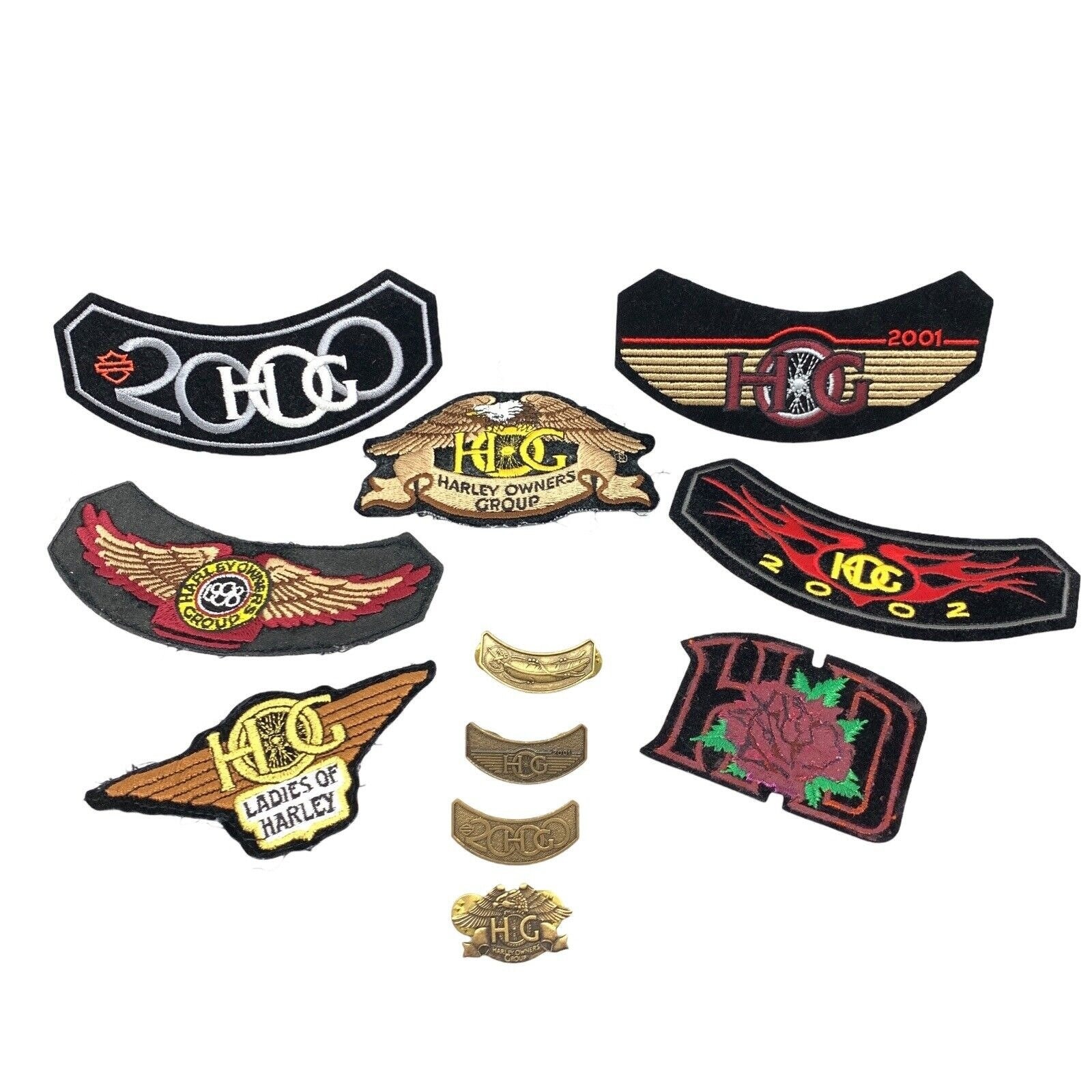 Harley Owners Group Patches