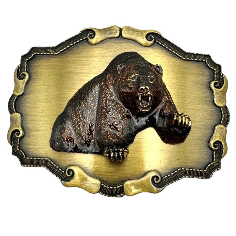 Bear Belt Buckle - Etsy