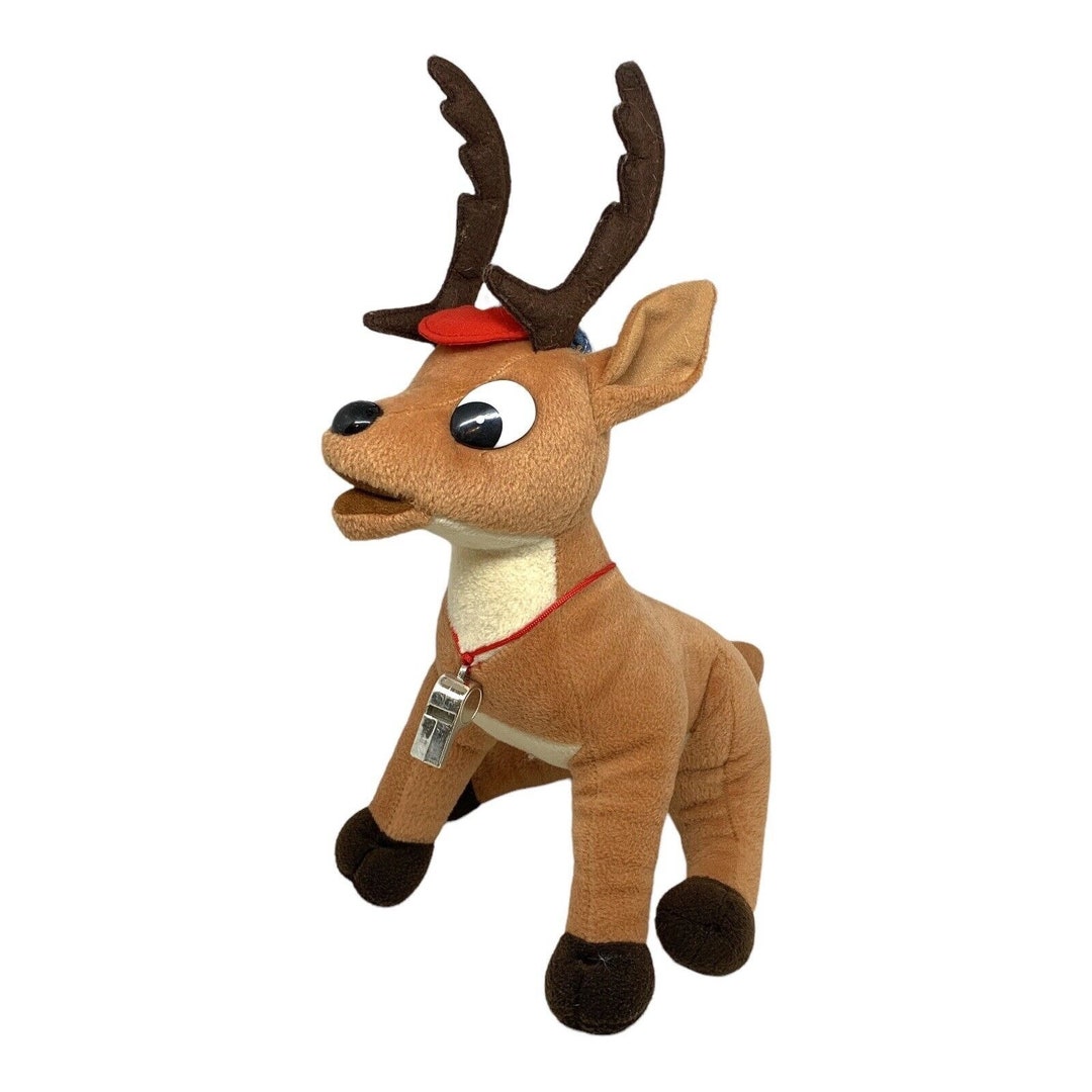 COACH COMET 1999 Rudolph Red Nose Reindeer 14" Plush Toy by Stuffins ...