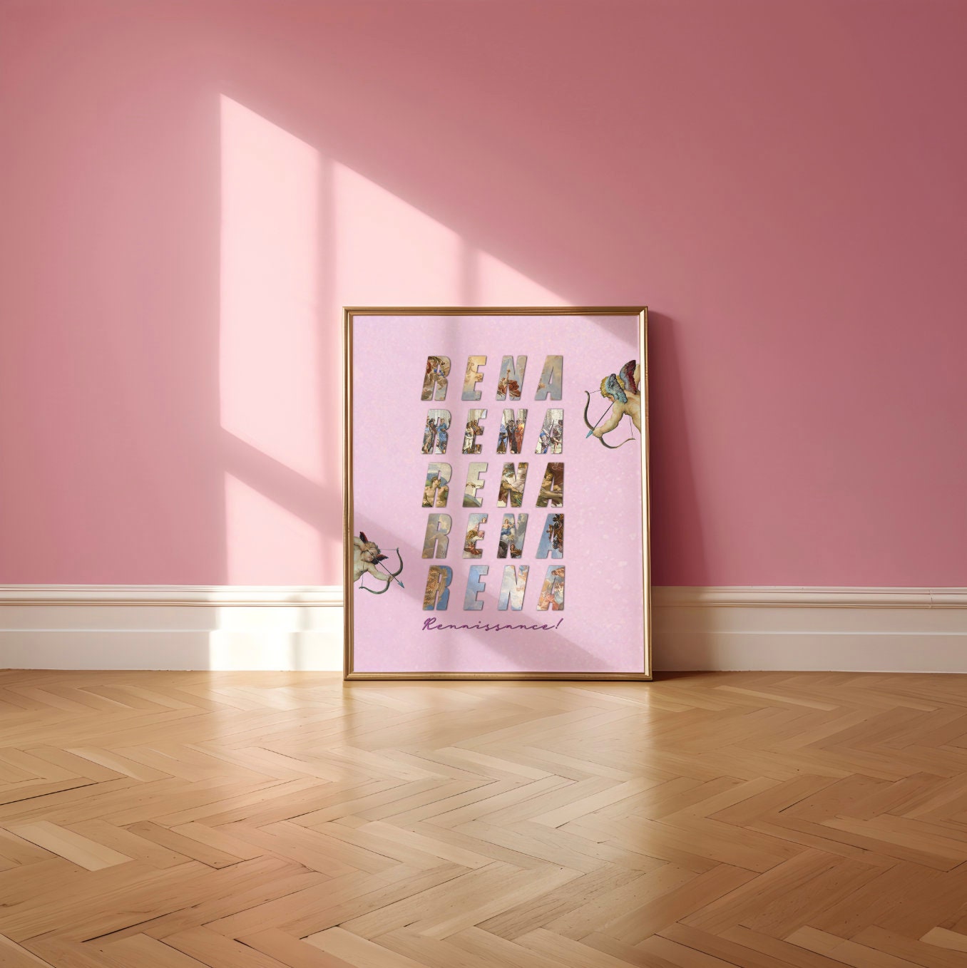 Renaissance Art Print Merch, Digital Art Download, Colorful Wall Art ...