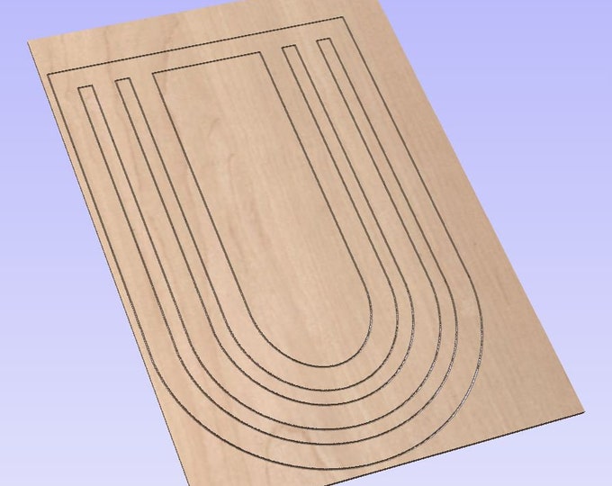 Rainbow Arch Cnc File - Etsy