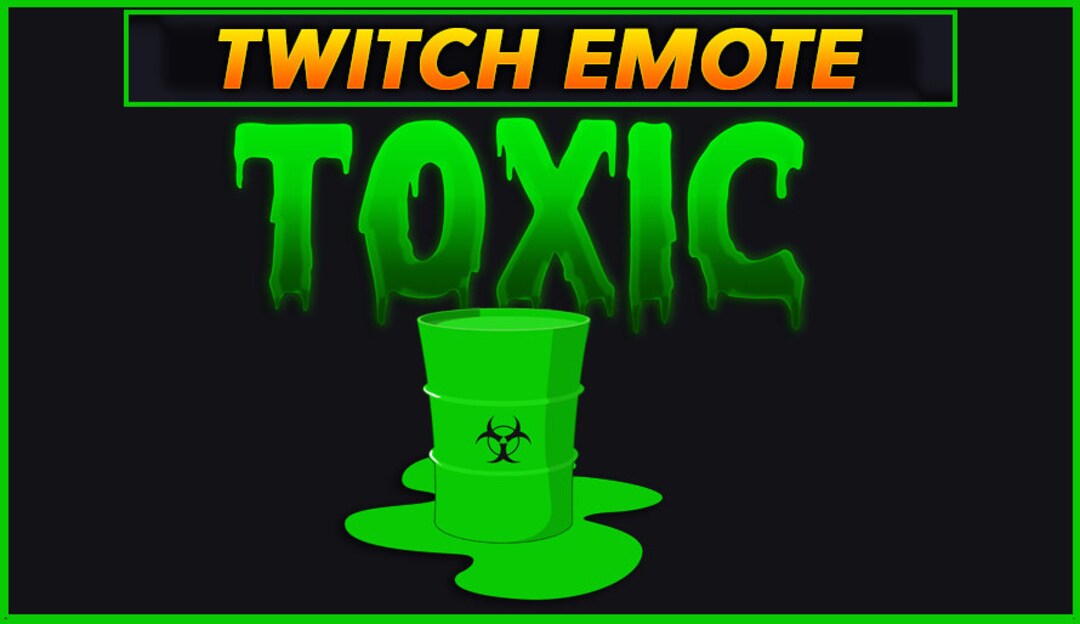 TOXIC EMOTE - Etsy