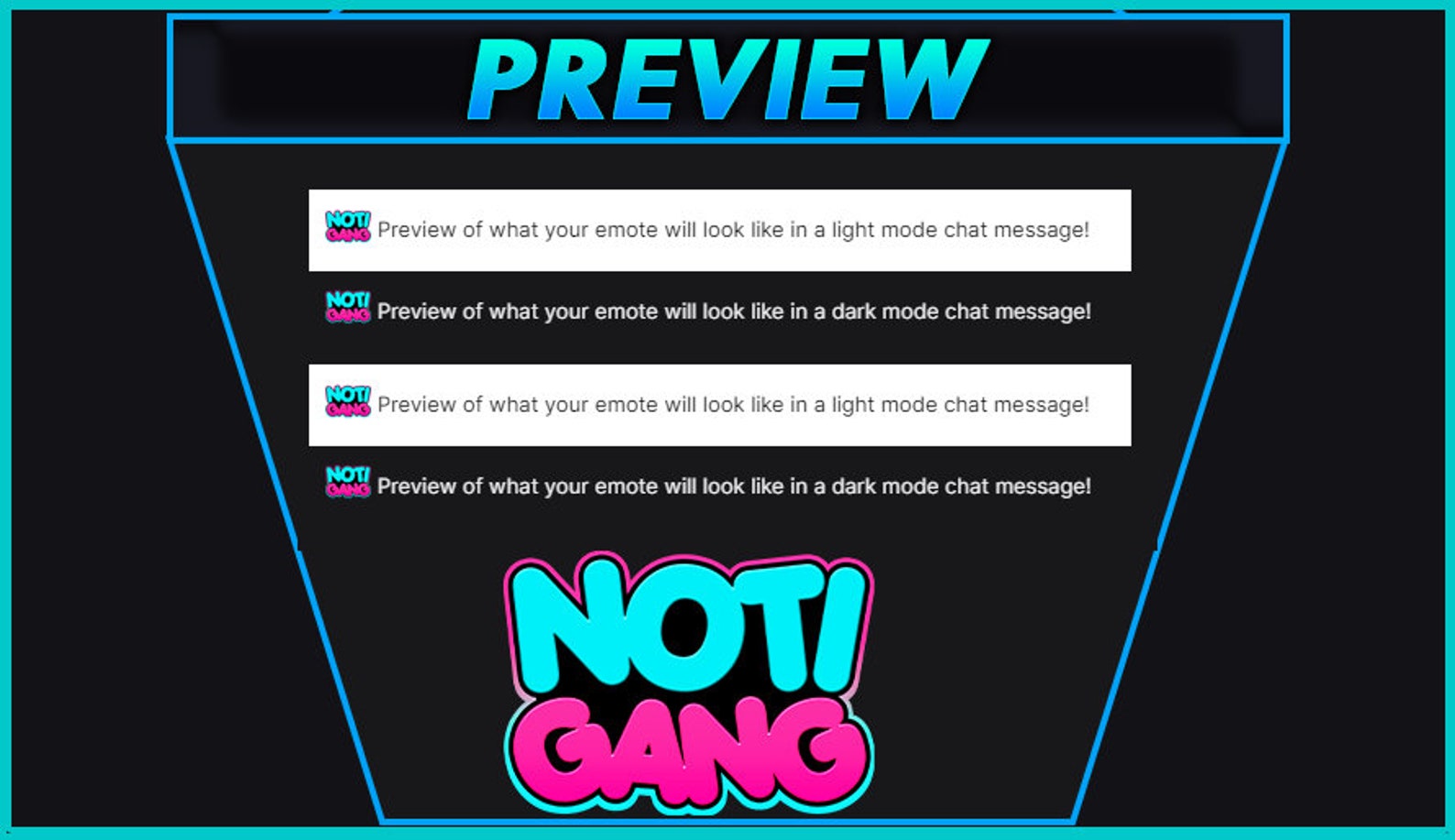Twitch Noti Gang Emote - Etsy