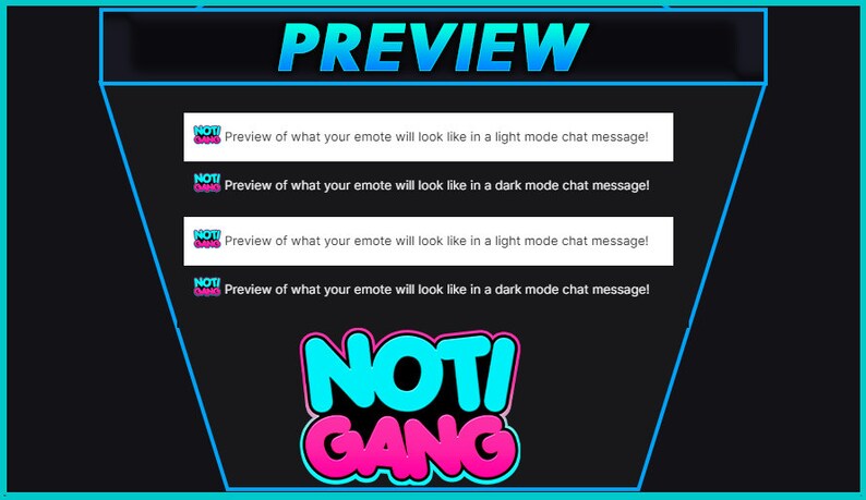 Twitch Noti Gang Emote - Etsy