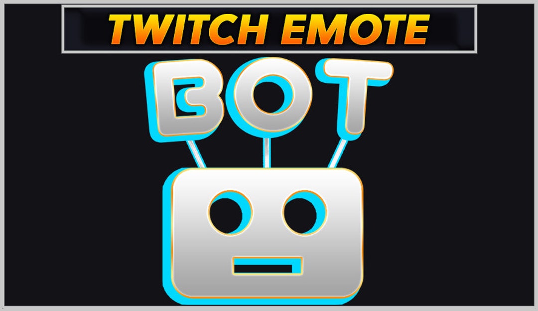 Twitch Bot Emote - Etsy