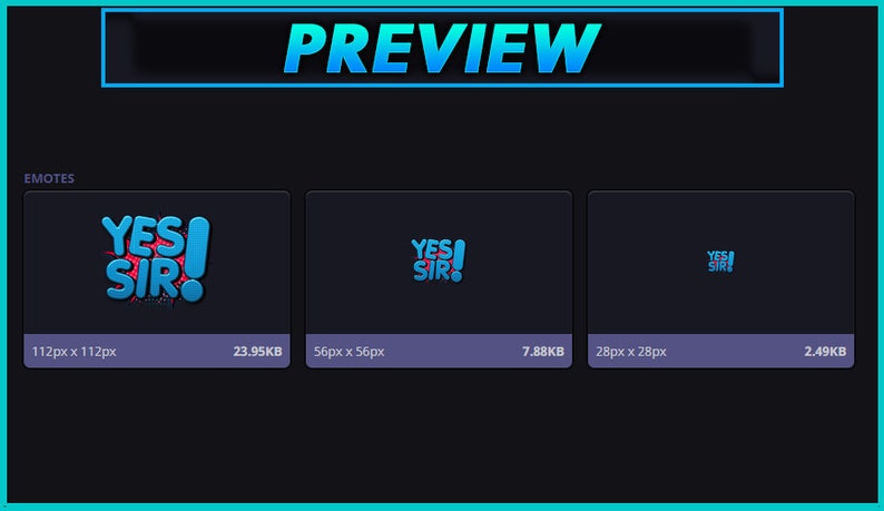 Twitch Yes Sir Emote - Etsy