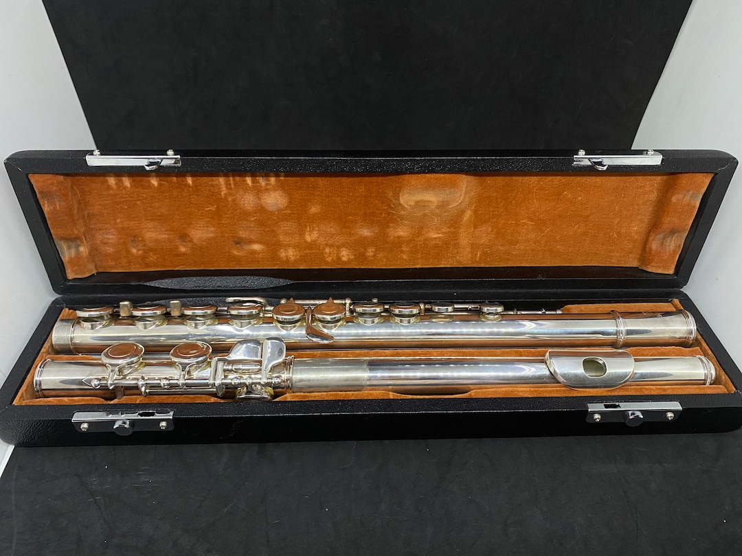 Japanese Estate Aria F200 Flute With Case, No.7905544 - Etsy