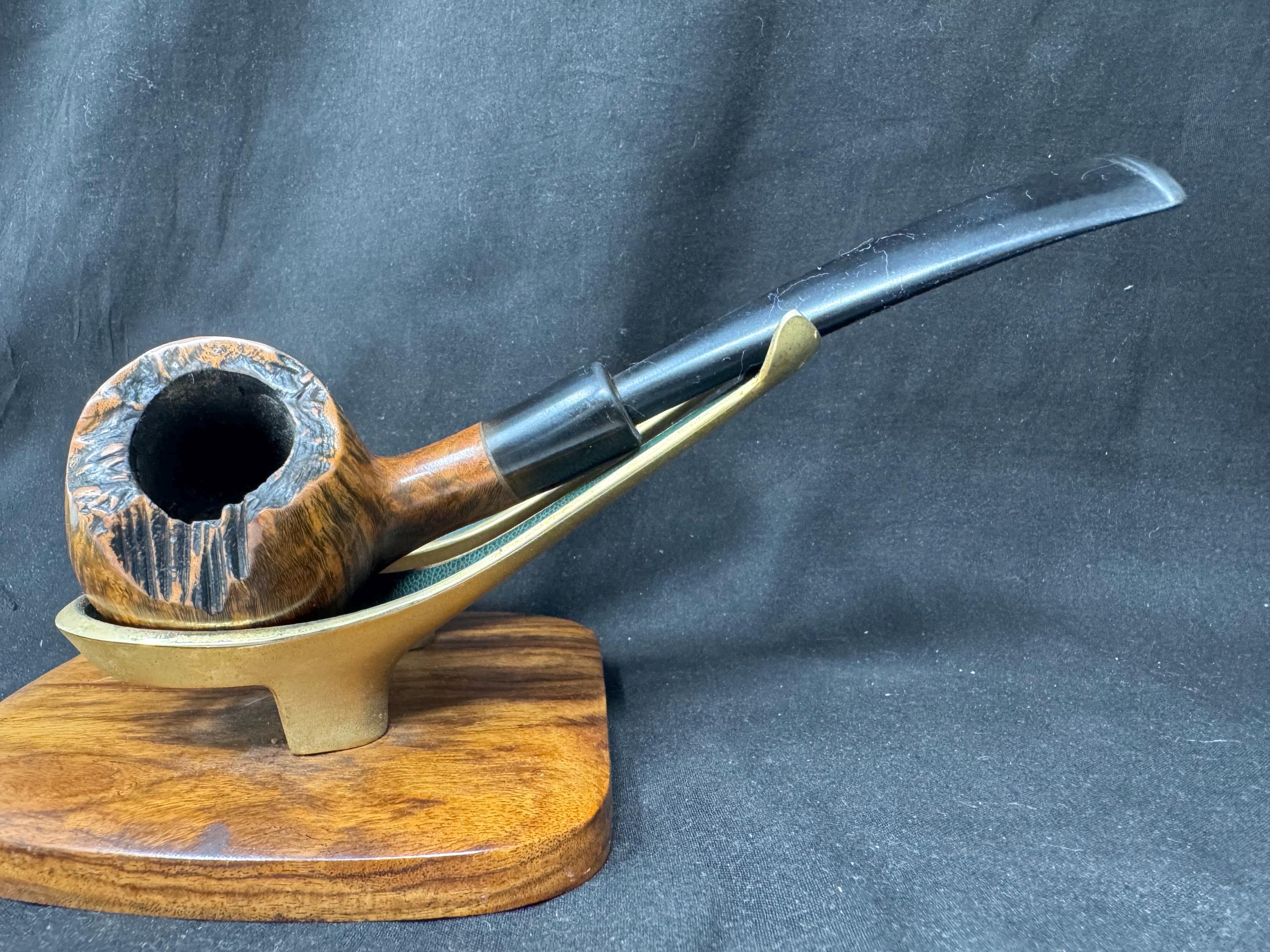 Vintage Eriksen Denmark Prince Tobacco Pipe: Plateau Rim, Danish Craft ...