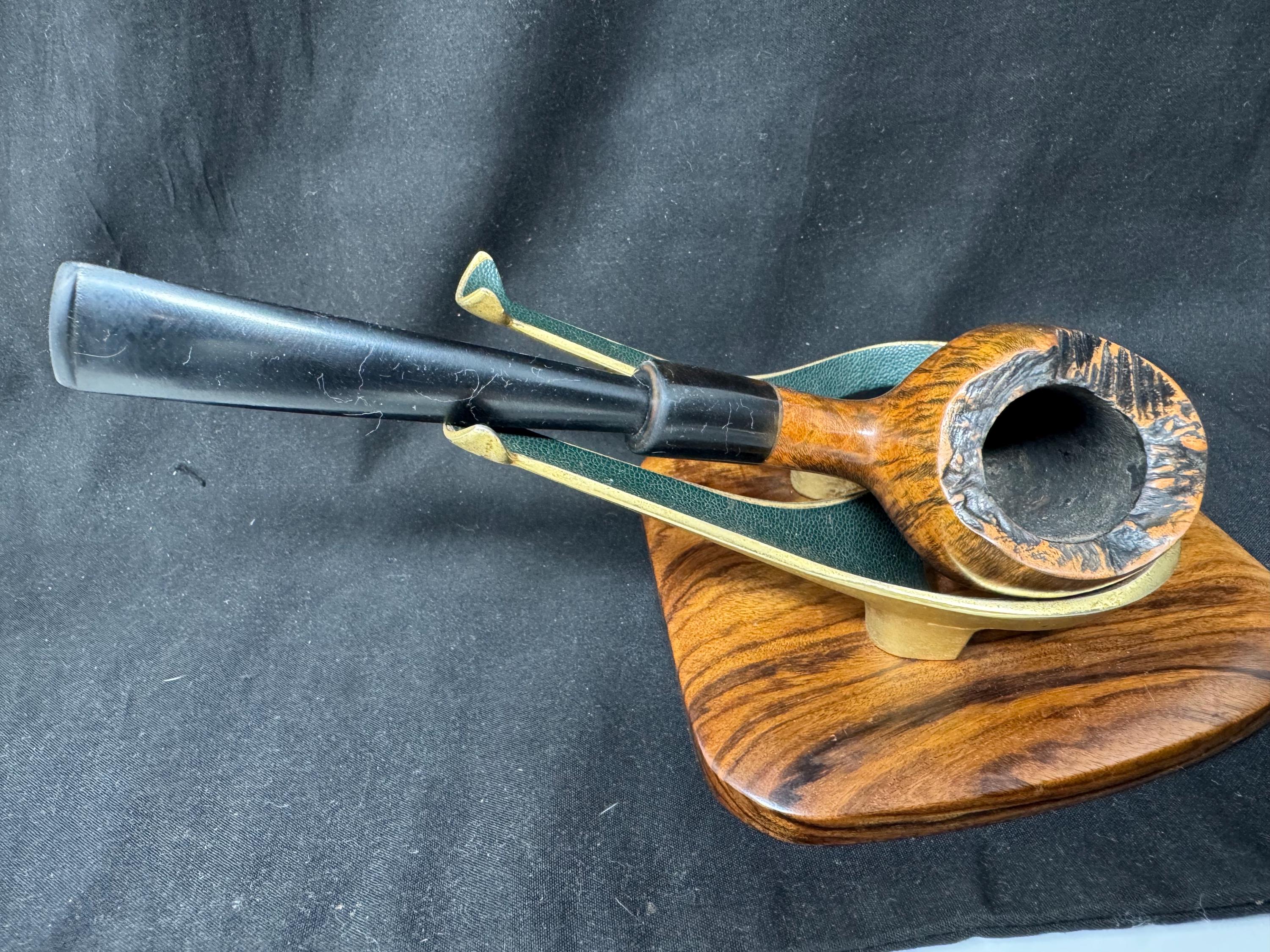 Vintage Eriksen Denmark Prince Tobacco Pipe: Plateau Rim, Danish Craft ...
