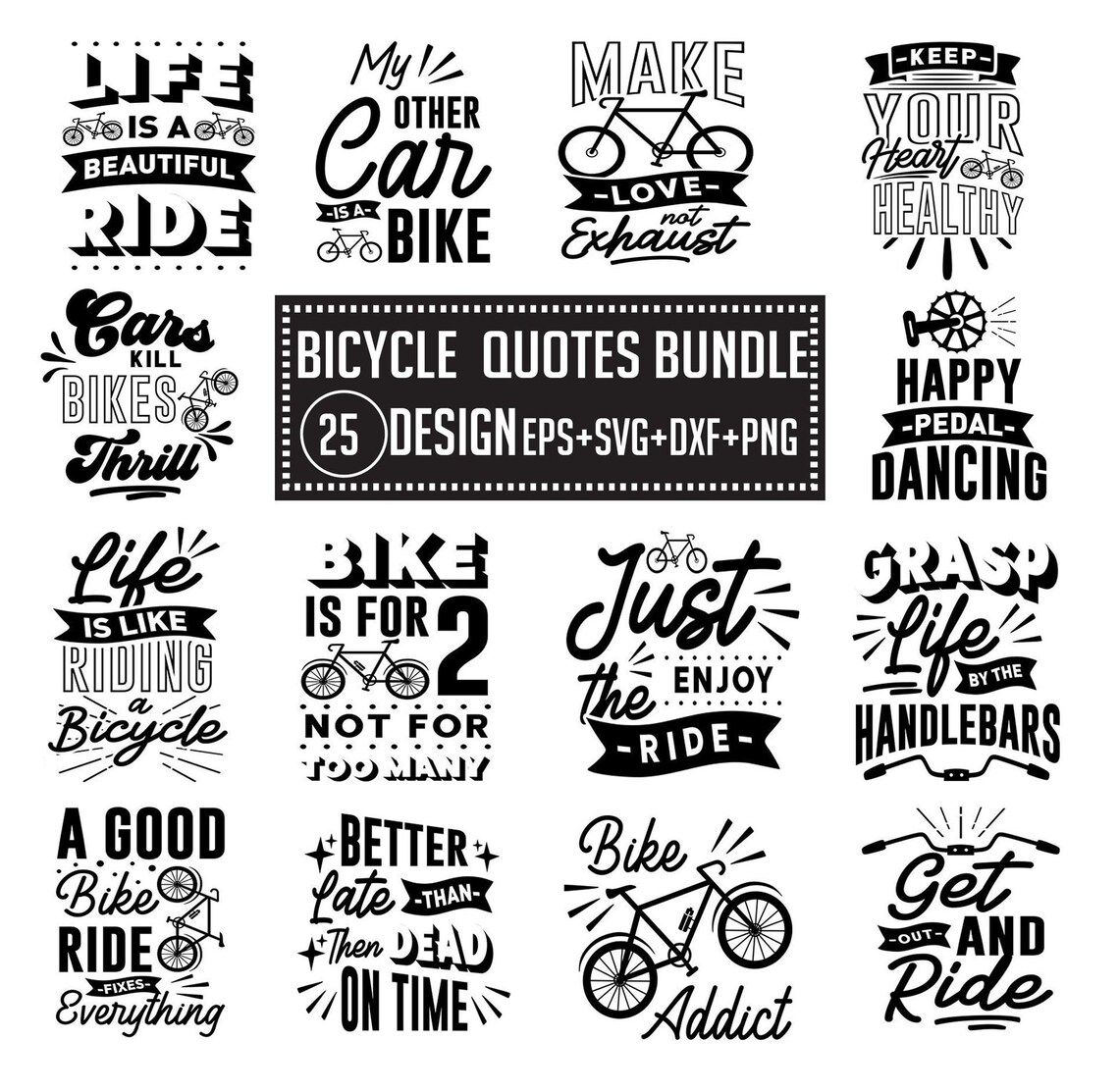 Bicycle Svg, Bike Svg, Bike Clipart, Mountain Bike Svg, Biker Cut Files ...