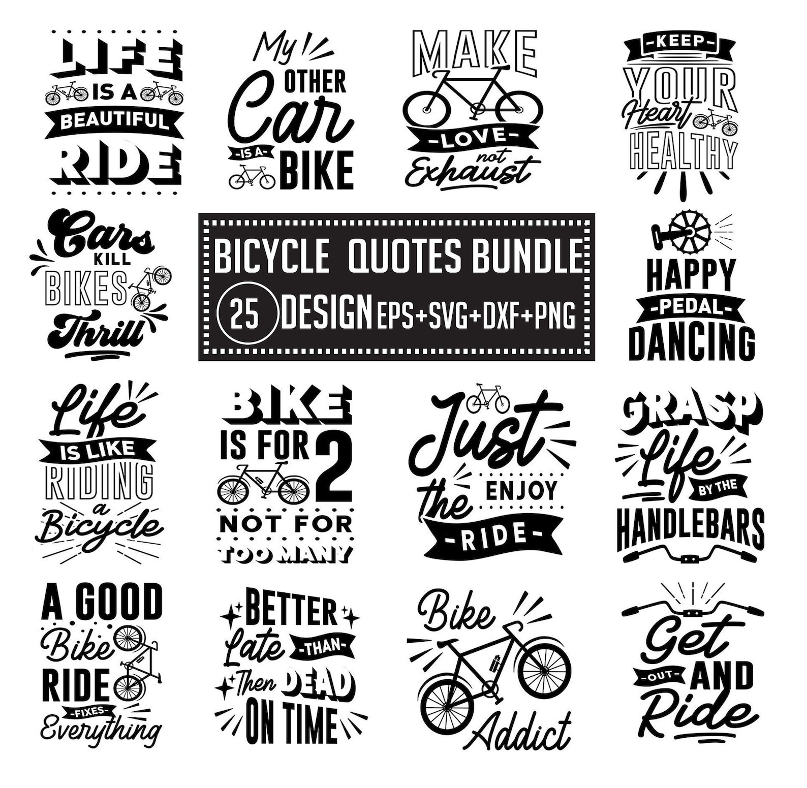 Bicycle Svg, Bike Svg, Bike Clipart, Mountain Bike Svg, Biker Cut Files ...