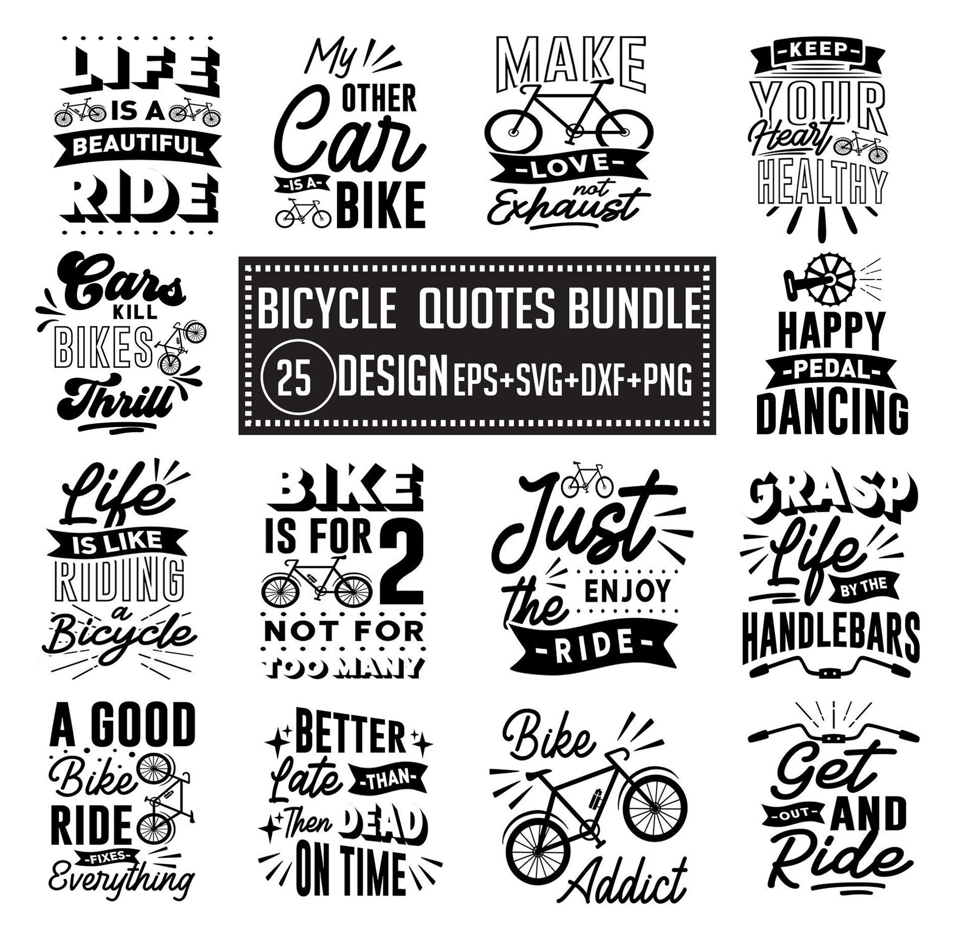 Bicycle Svg, Bike Svg, Bike Clipart, Mountain Bike Svg, Biker Cut Files ...