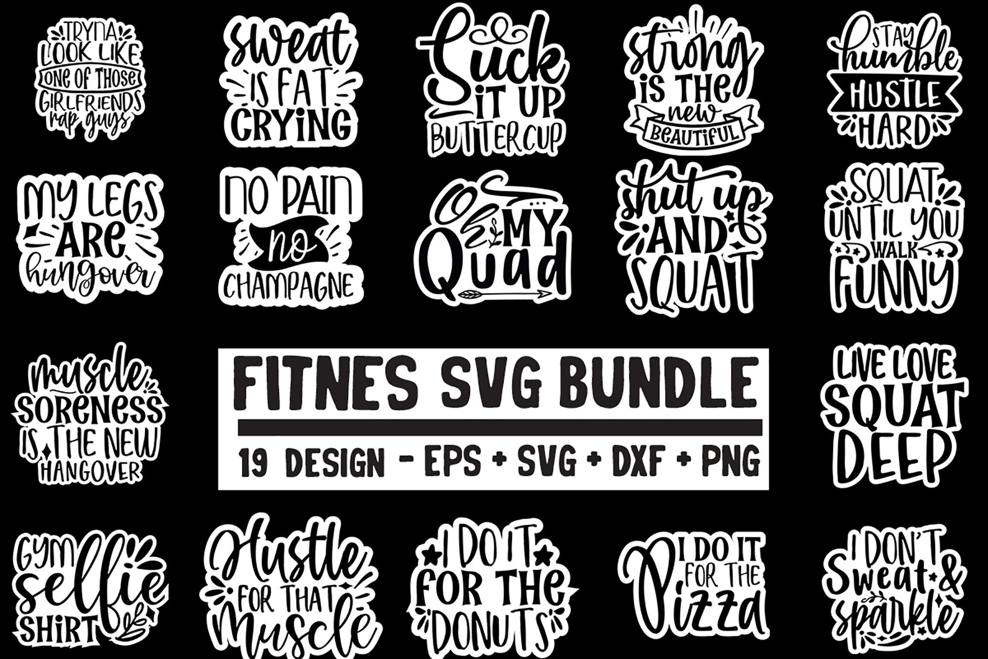 Fitness Retro Svg Bundle, Gym Svg Bundle, Workout Svg,workout Shirt SVG ...