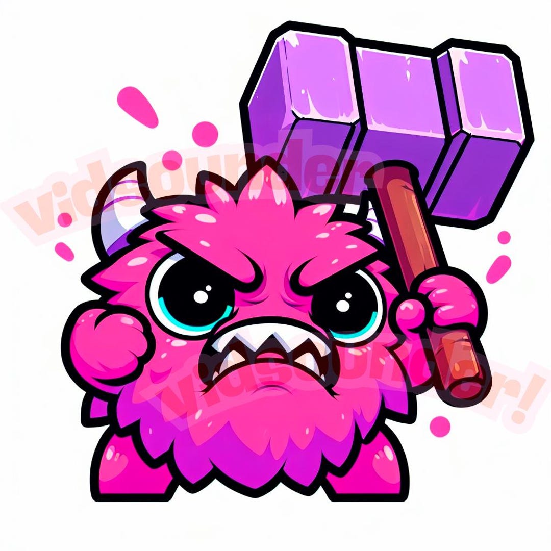 Twitch Emote – Demon Emote Individual – Dark & Cute Emote for Streamers ...