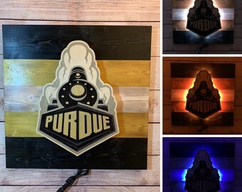 Purdue Wood Sign | Etsy