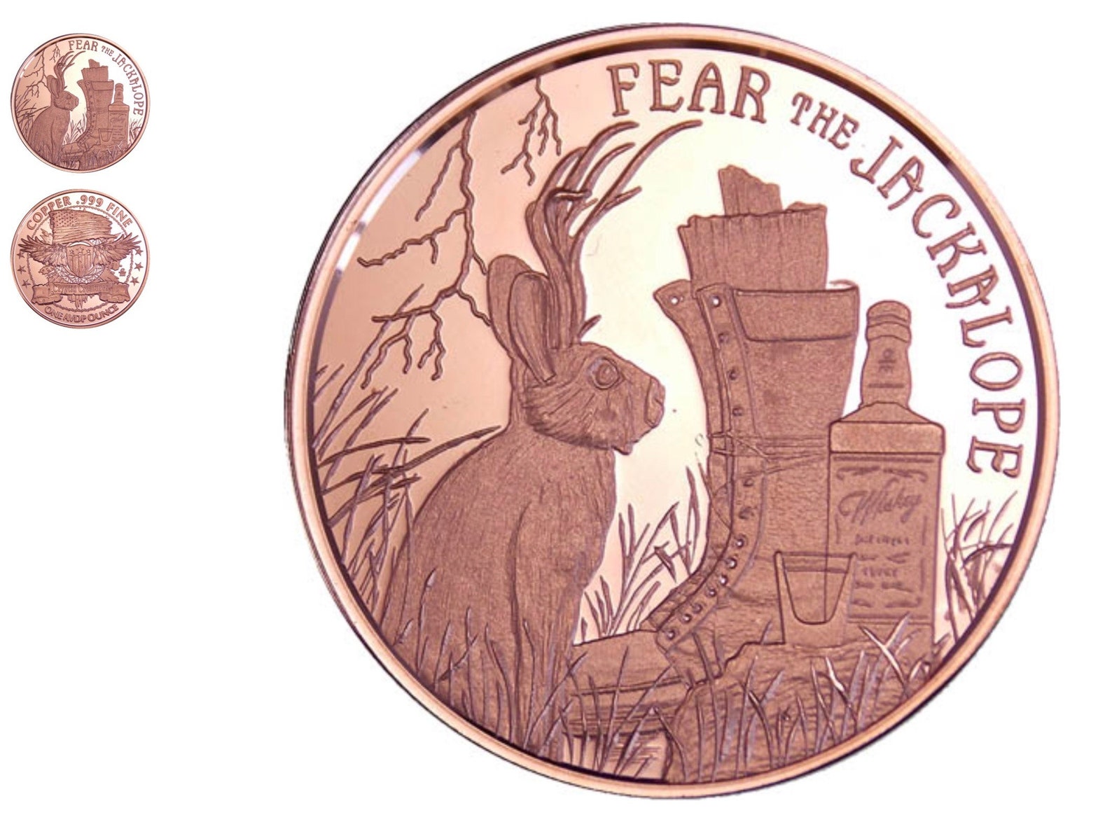 Fear the Jackalope. Love the Jackalope. - Etsy