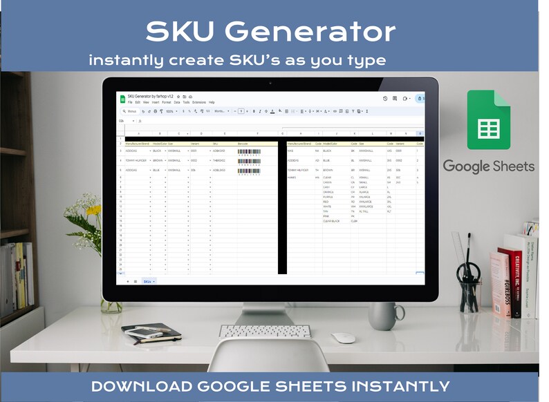 Unique SKU Generator Tool - Simplify Inventory Management - Etsy