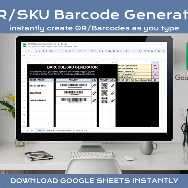 Barcode - Etsy