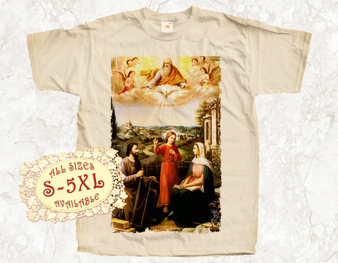 Saint Family V21 Catolic T SHIRT All Sizes S-5XL Religious Christian ...