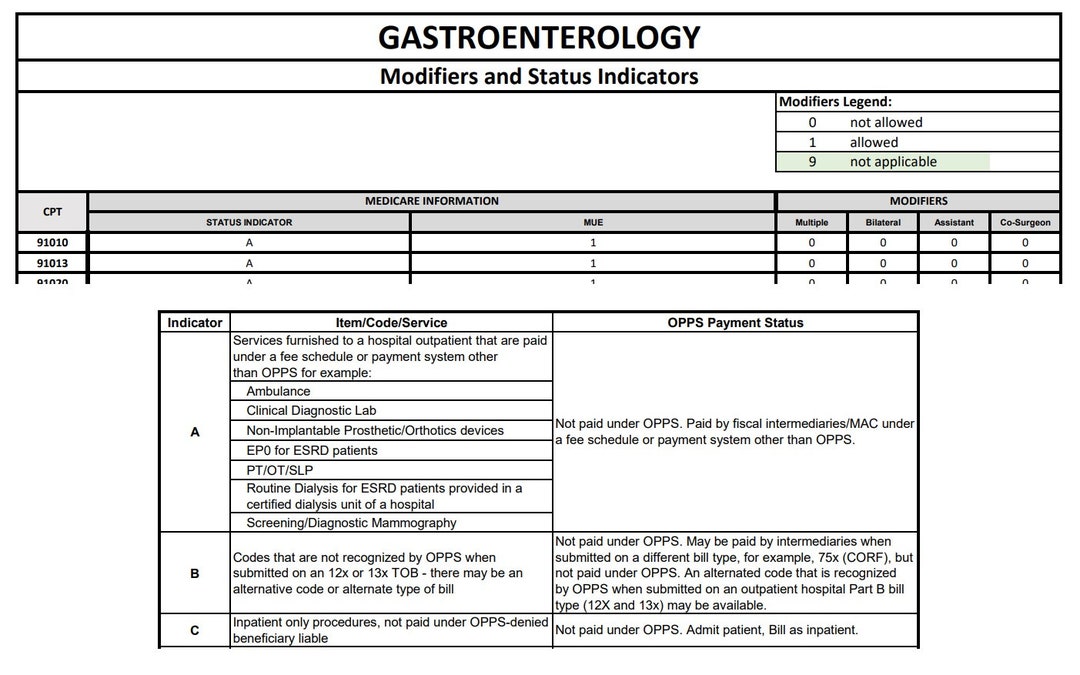 Gastroenterology CCI Edits Part 1 - Etsy