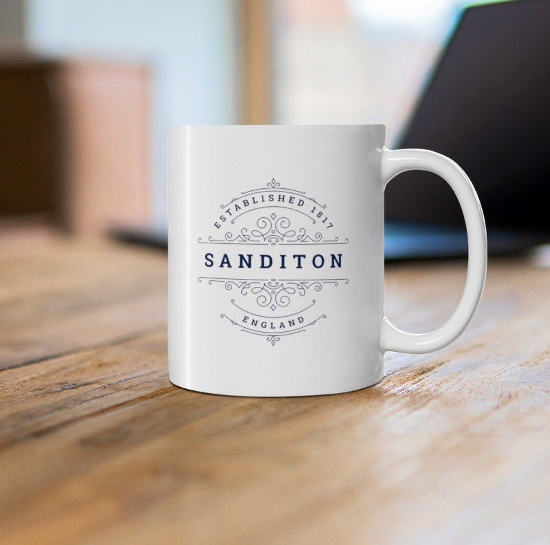 Sanditon Mug, 11 Oz Jane Austen Mug, Mothers Day Gift, Best Friend Gift ...