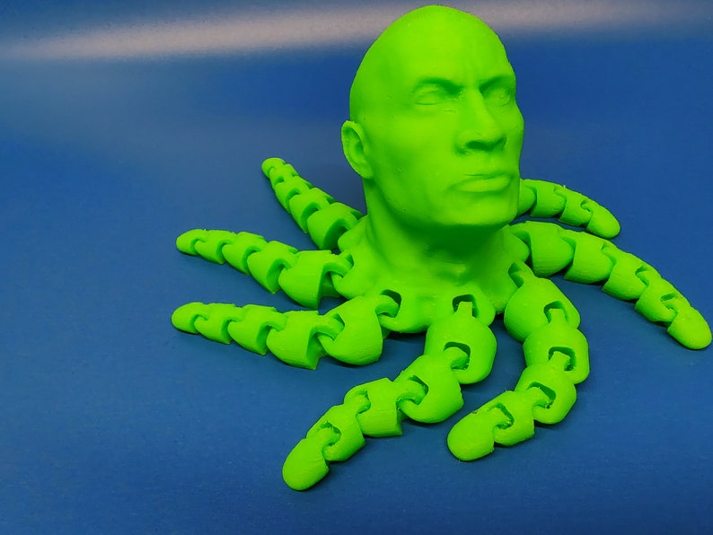 The Rocktopus 3D Printed for Your Enjoyment - Etsy