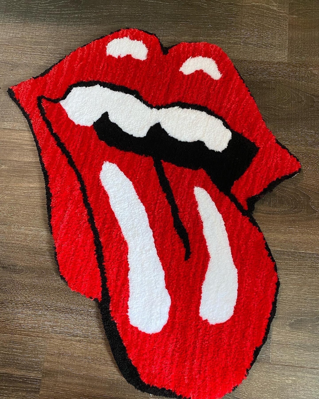 Rolling Stones Rug - Etsy