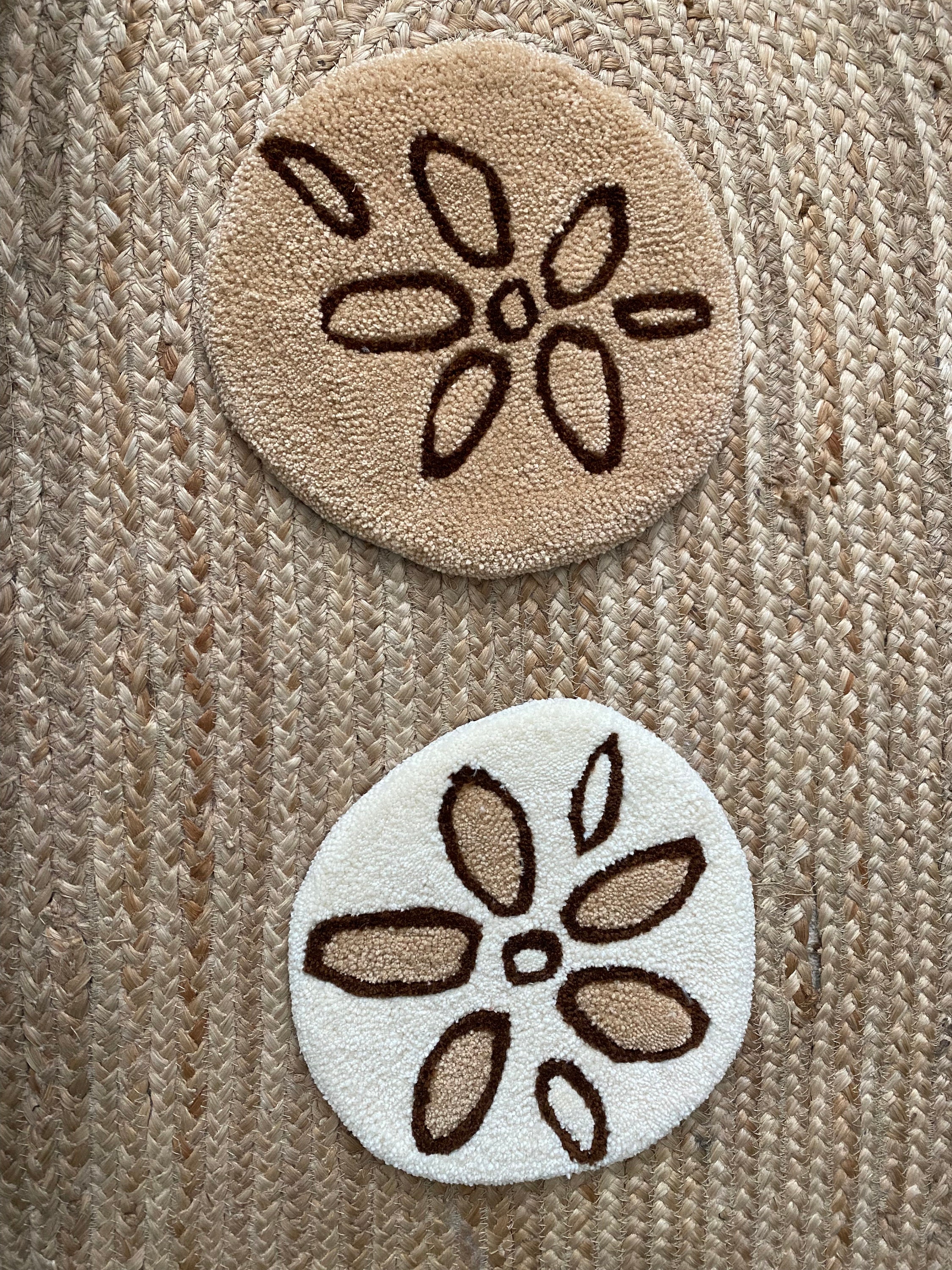 Sand Dollar Mat Mini - Etsy