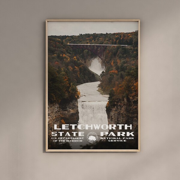 Vintage State Park Sign - Etsy