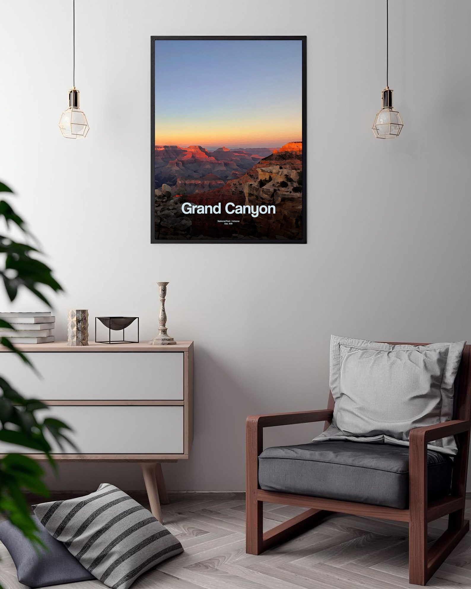 Grand Canyon National Park Poster National Park Print - Etsy