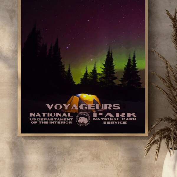 Voyageurs National Park Poster - Etsy