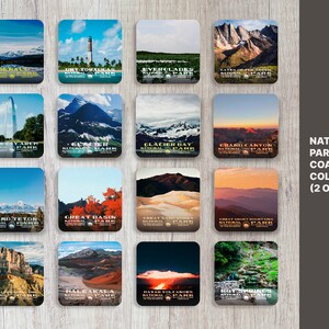 Build Your Own Set of National Park Coasters | Any Quantity | WPA ...