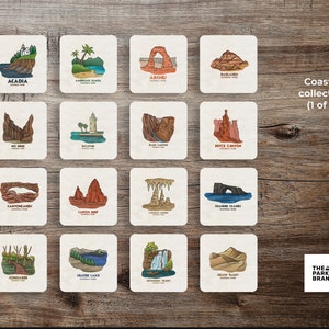 Build Your Own Set of National Park Coasters | Any Quantity | National ...