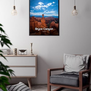 Bryce Canyon National Park Poster | National Park Print | National Park ...