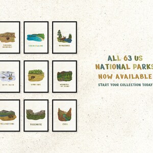 National Park Nursery Decor, Build Your Own Set of National Park Decor ...