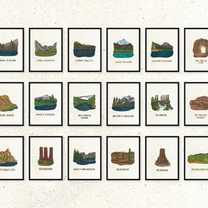 National Park Nursery Decor, Build Your Own Set of National Park Decor ...