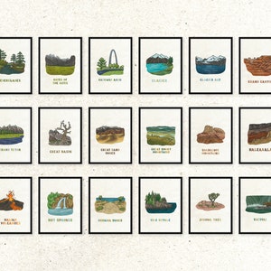 National Park Nursery Decor, Build Your Own Set of National Park Decor ...
