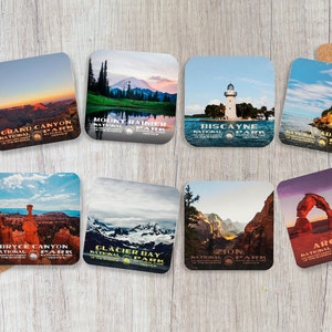 Build Your Own Set of National Park Coasters | Any Quantity | WPA ...