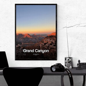 Grand Canyon National Park Poster National Park Print - Etsy