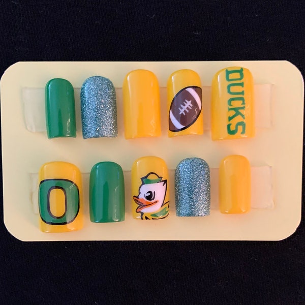 Football Nails - Etsy