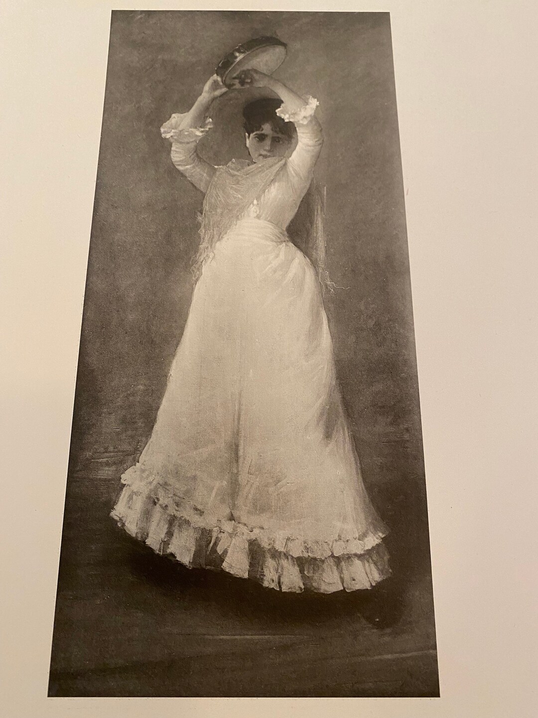 Rare William M. Chase A Tambourine-player Etching 1887-91 - Etsy