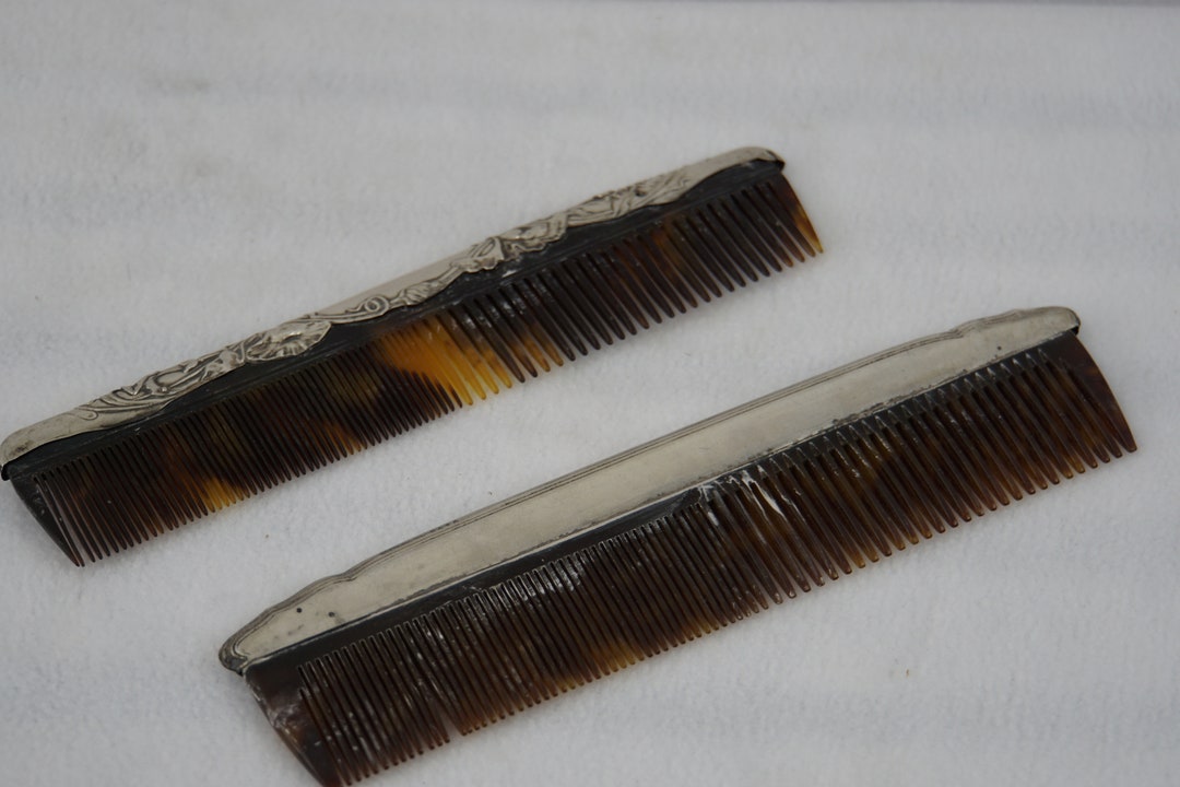 Sterling Silver Combs Set of Two - Etsy